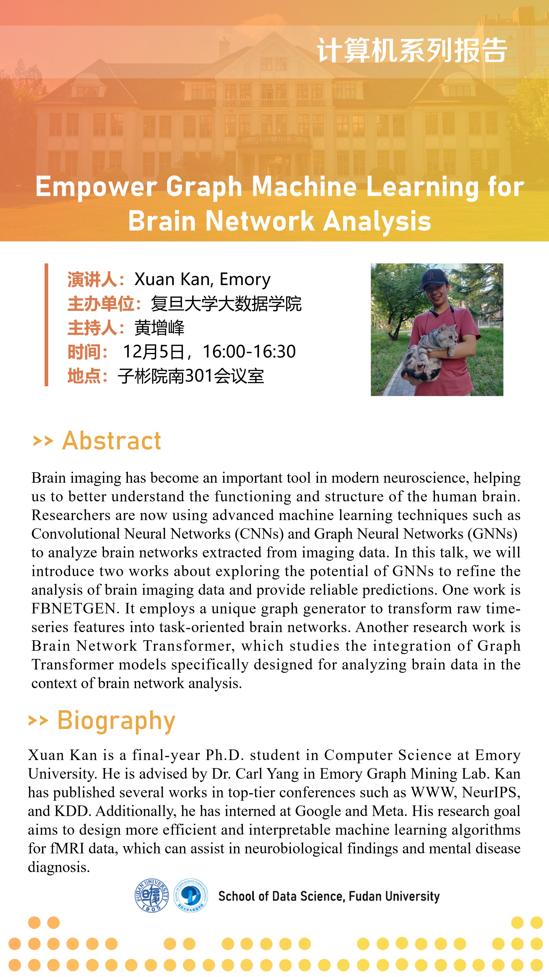 Empower Graph Machine Learning for Brain Network Analysis